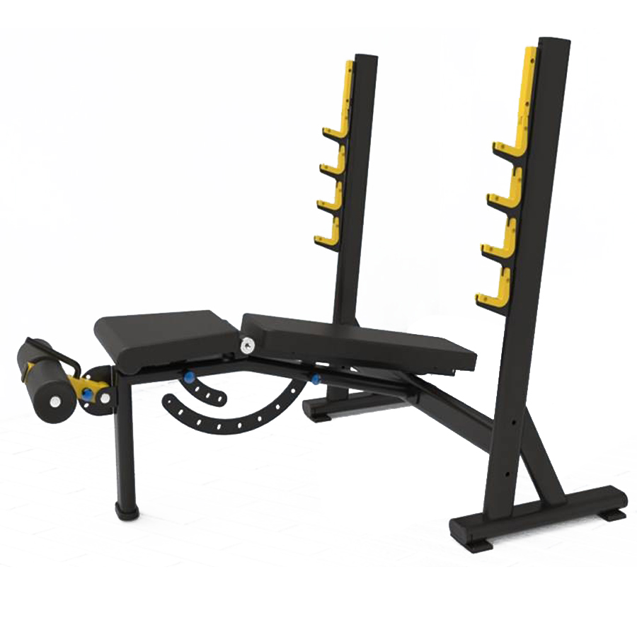 Semi Commercial Multi Degree Olympic Bench | Fitness Warehouse